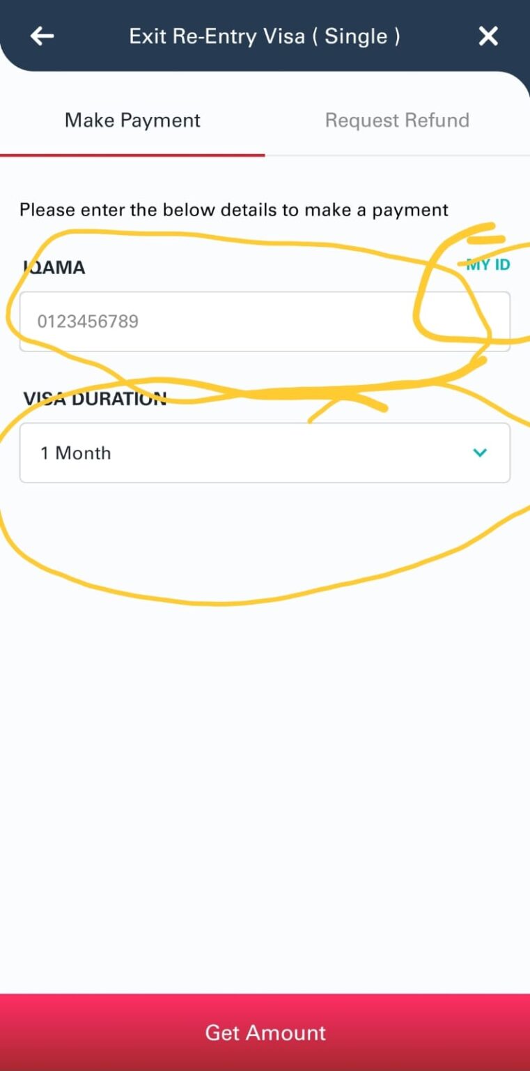 How to pay exit re-entry visa fee using SABB bank App? | Tutobook